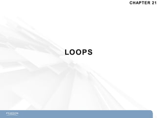 Igdpd c21 loops | PPT