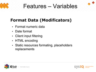 IGears: Template Architecture and Principles | PPT