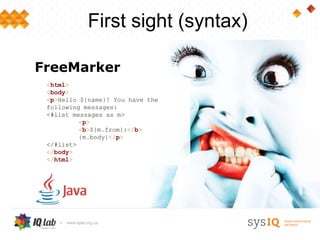 IGears: Template Architecture and Principles | PPT