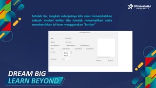 Tutorial Jform GUI JAVA | PDF