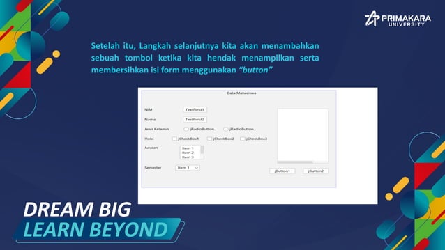 Tutorial Jform GUI JAVA | PDF