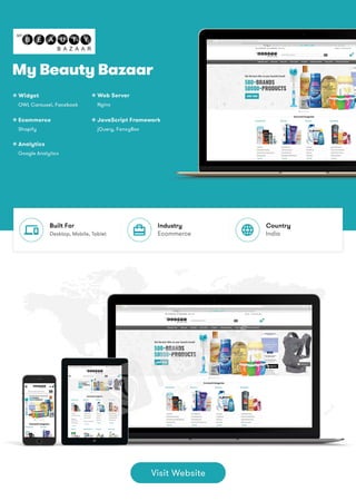 Website Development Brochure | PDF | Web Development | Internet