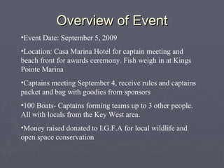 IGFA Fishing Tournament | PPT