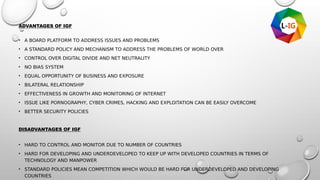 IGF and its process Bhutan Internet Governance Forum | PPT