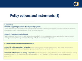 An overview of IGF Guidance Local content policies | PPT
