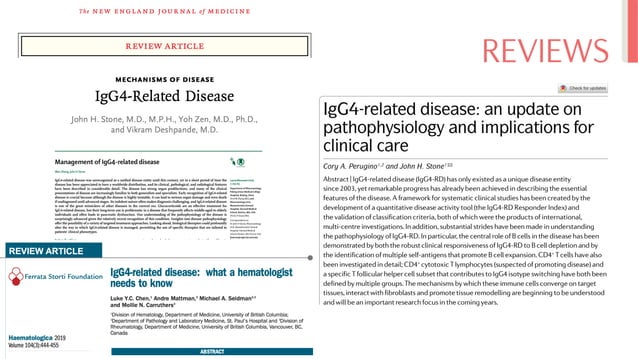 IgG4-Related Disease | PDF | Blood Disorders | Diseases and Conditions