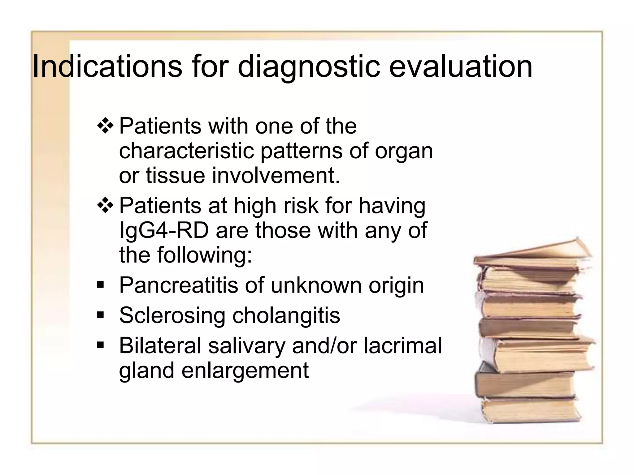 Ig g4 rd diagnosis and treatment | PPT