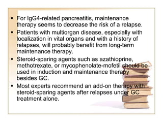 Ig g4 rd diagnosis and treatment | PPT