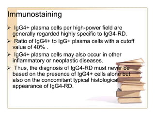 Ig g4 rd diagnosis and treatment | PPT