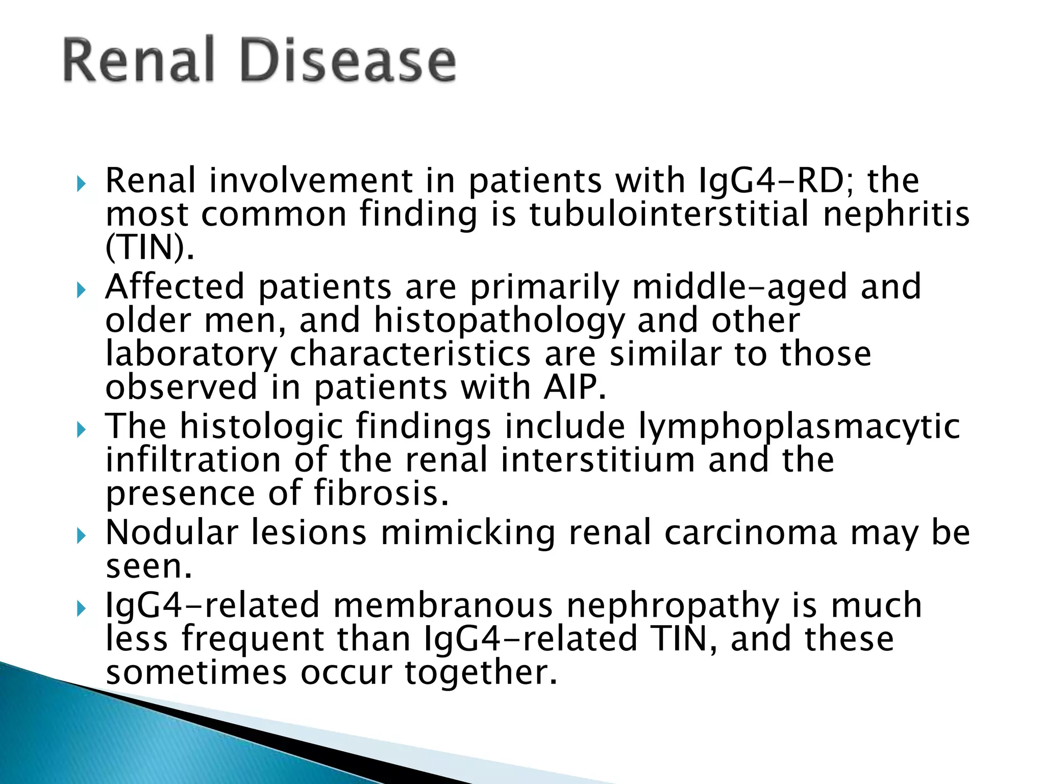 Ig g4 related diseases | PPTX