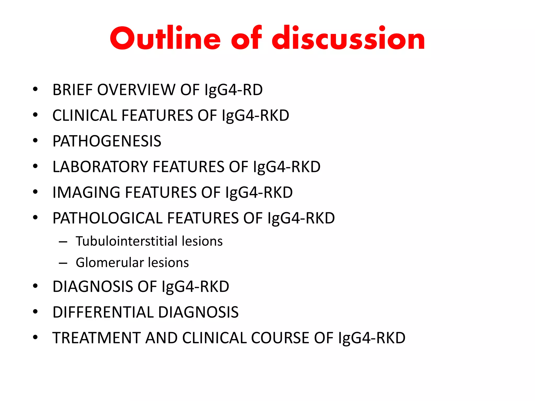Ig g4 related renal disease | PPTX