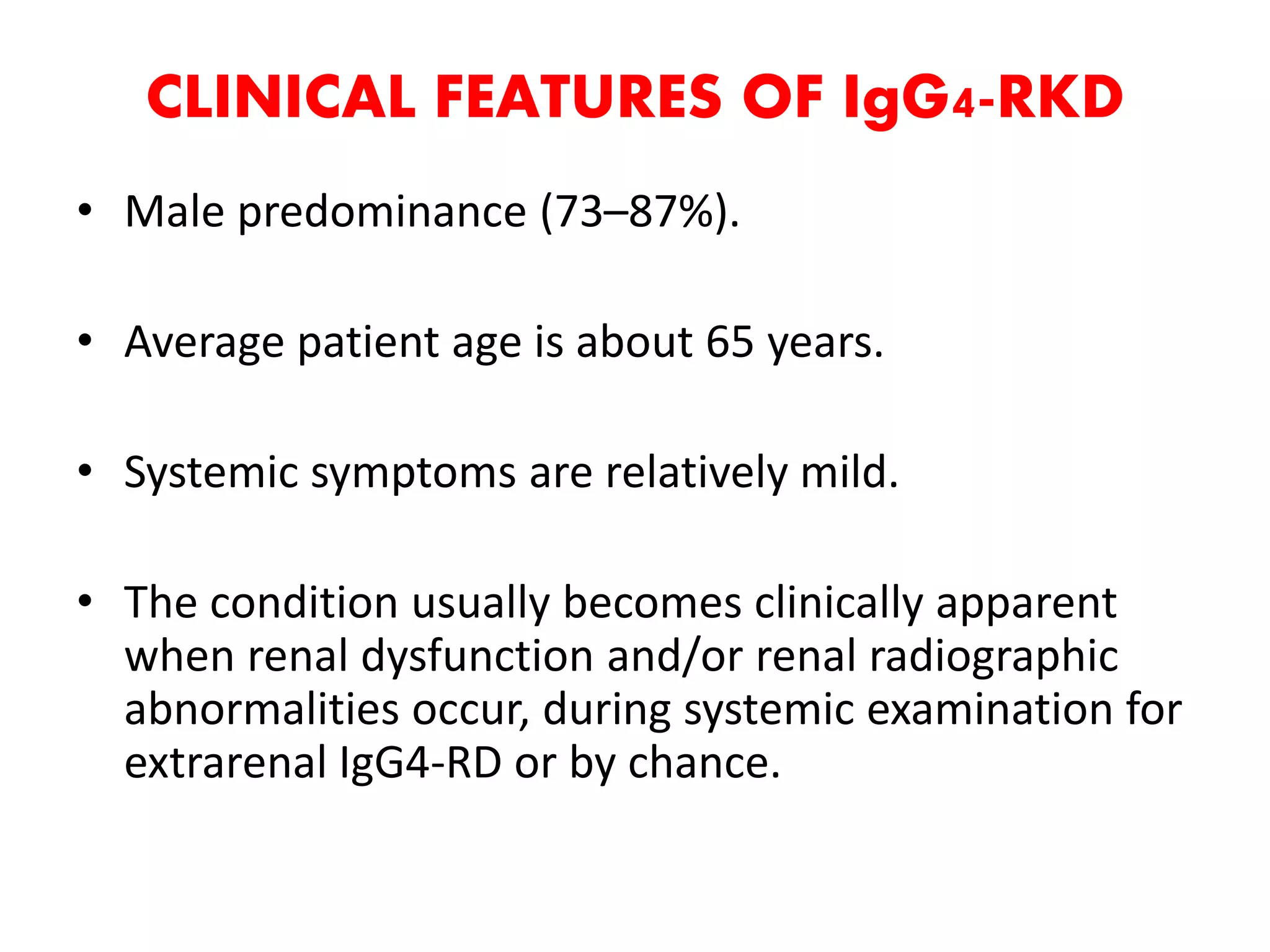 Ig g4 related renal disease | PPTX