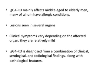 Ig g4 related renal disease | PPT