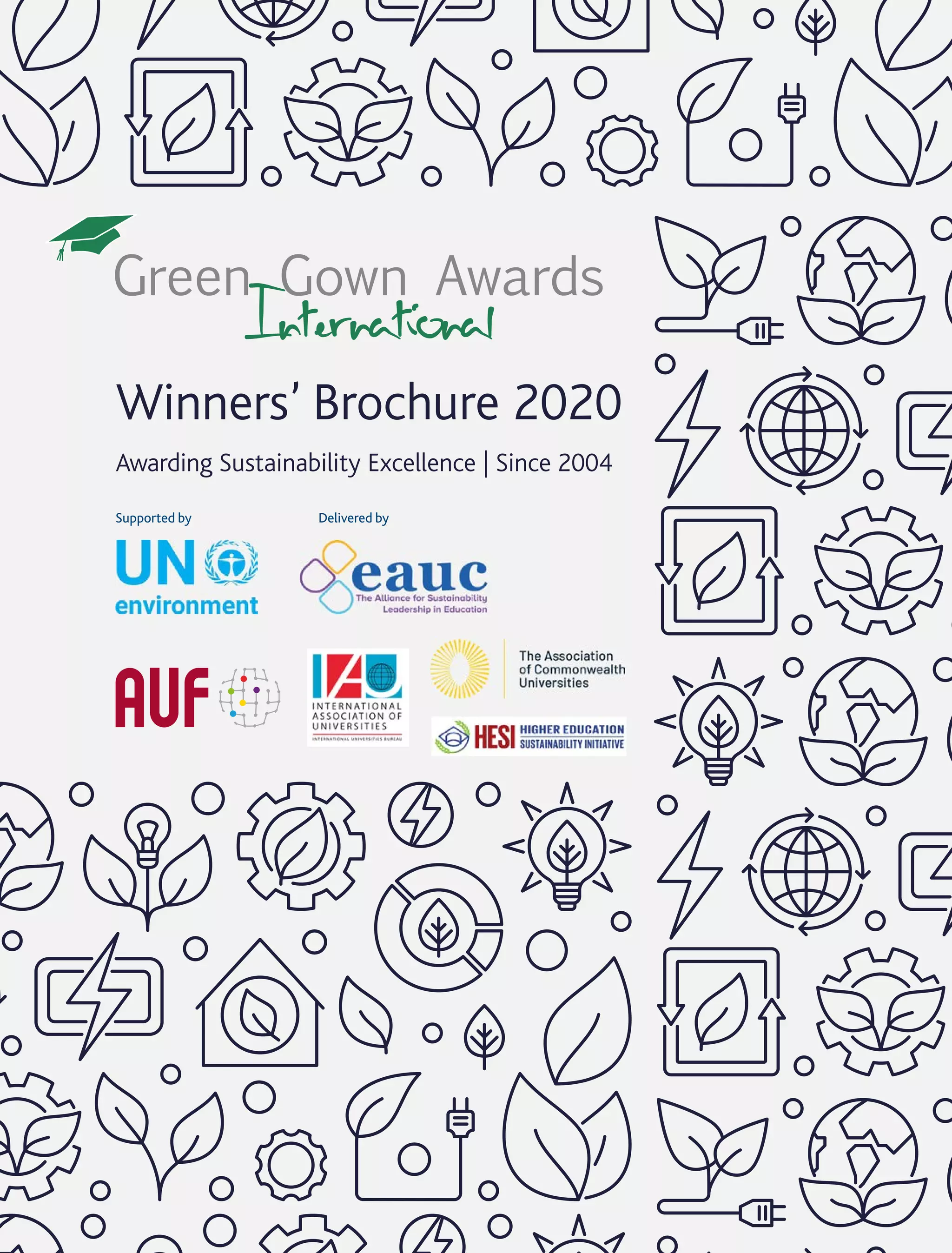International Green Gown Awards 2020 Winner's Brochure | PDF | Non-Profit Organizations | Industries