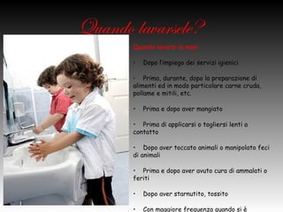 Igiene delle mani | PPTX | Bath and Shower | Personal Care