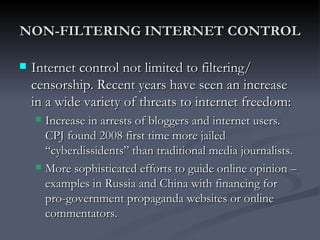 IGF Hyderabad - Index of Global Internet Freedom | PPT