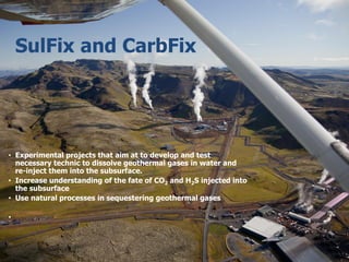 Disposal of geothermal gases | PPT