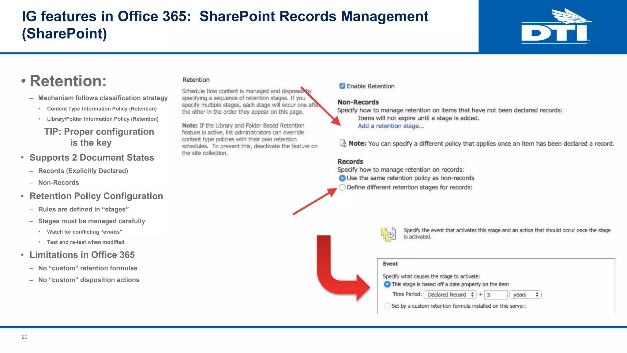 Information Governance in office 365 records management and retention ...