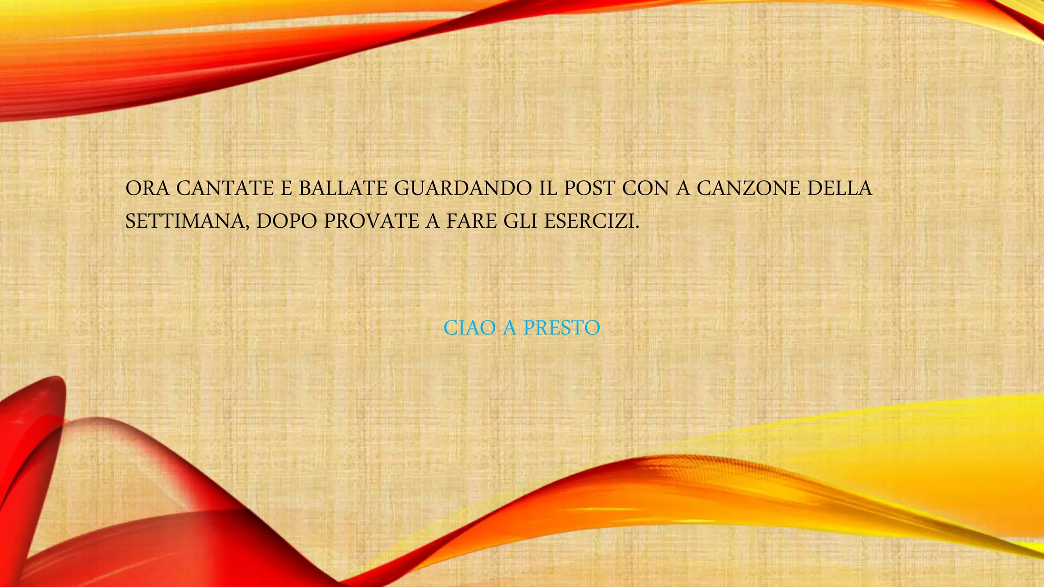 I giorni della settimana 3 | PPTX