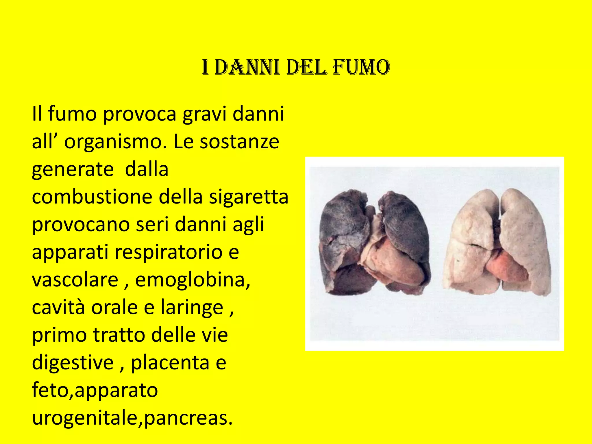 I giovani l'alcol e il fumo | PPTX
