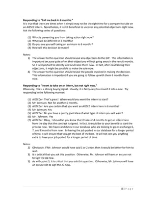 iGIP objection handling | PDF | Email | Internet