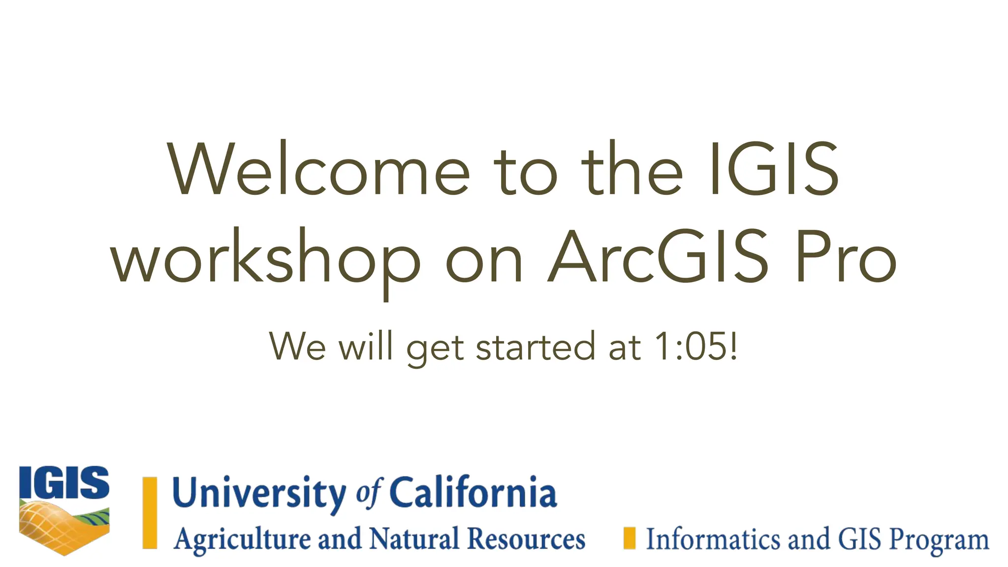 IGIS Workshop - Introduction to ArcGIS Pro - Apr 2022 - Presentation.pdf