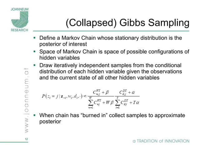 Topic Models - LDA and Correlated Topic Models | PPT | Science