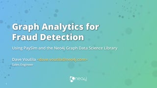 Leveraging Graph Analytics for Fraud Detection in PaySim Data | PPT