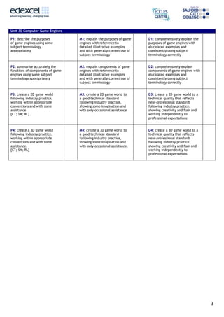 Unit 70 Assignment Brief | DOCX