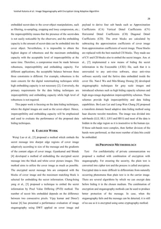 Image Steganography With Encryption | PDF