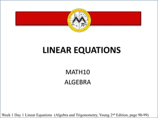 L1_Linear_Equations.ppt mathematics grade 11 | PPT