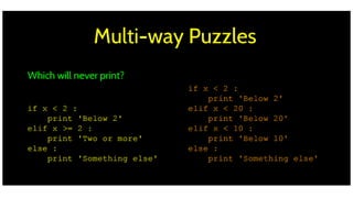מבוא לתכנות מדעי פייתון הרצאה 3 חלק 1 Python | PPT
