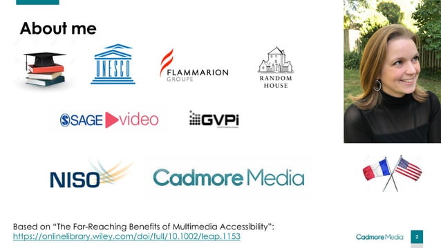 Iglesias "Case Study: Multimedia Accessibility: Because it’s Worth It ...
