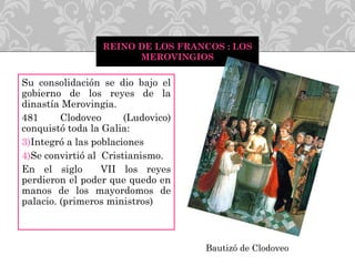 Iglesia y reino franco | PPT