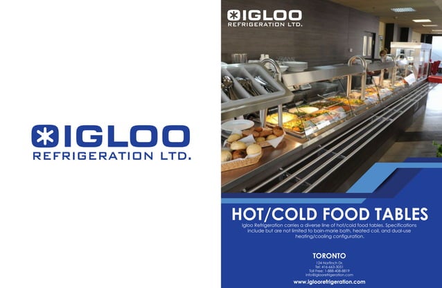 Igloo Refrigeration Catalog | PPT