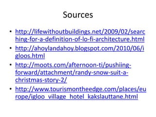 Igloos | PPT