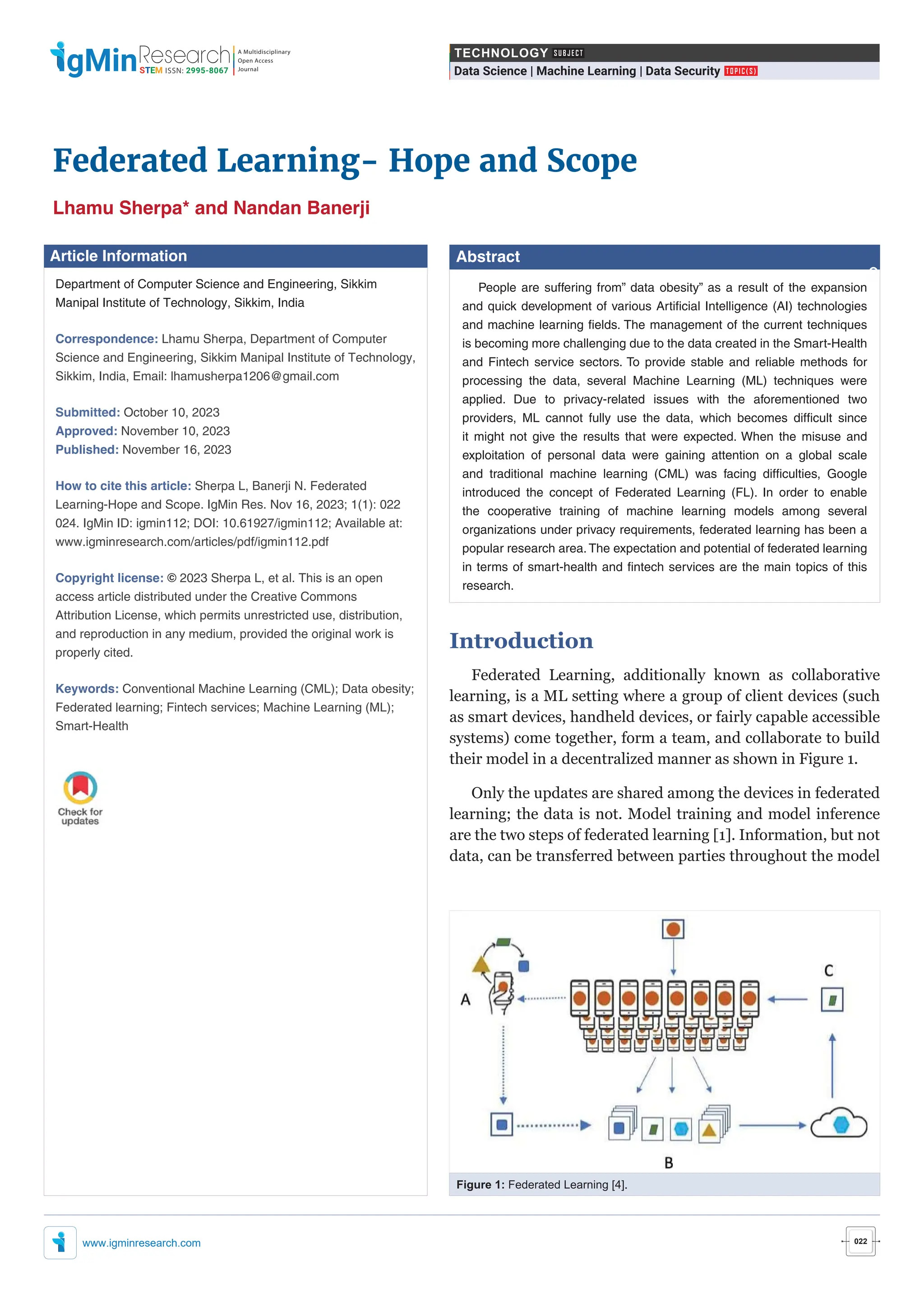 Revolutionizing Privacy and AI Collaboration with Federated Learning | PDF