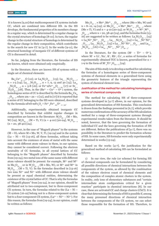 Three-Component Systems: A New Era in Chemical Research | PDF