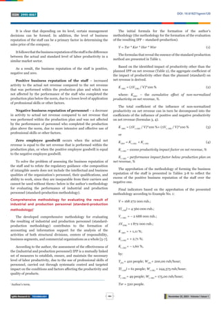 Standard-Production Methodology: Redefining Personnel Evaluation | PDF