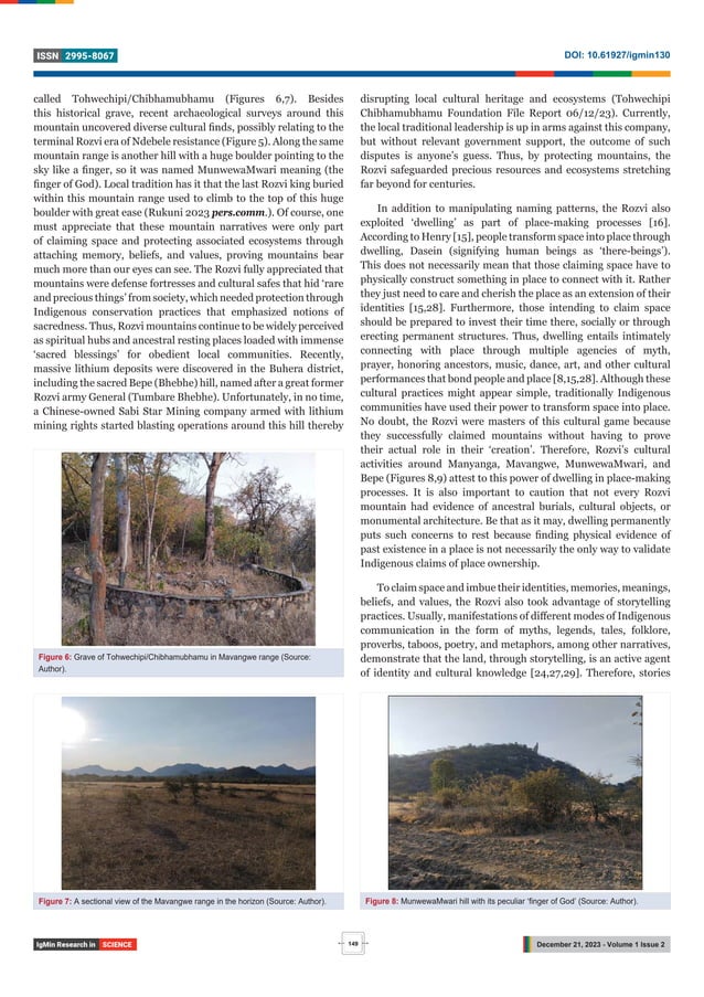 Ancient Knowledge, Modern Impacts: Rozvi Narratives for Disaster ...