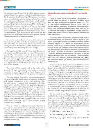 Exploring the Potential of Indium Antimonide in Advanced Electronics | PDF