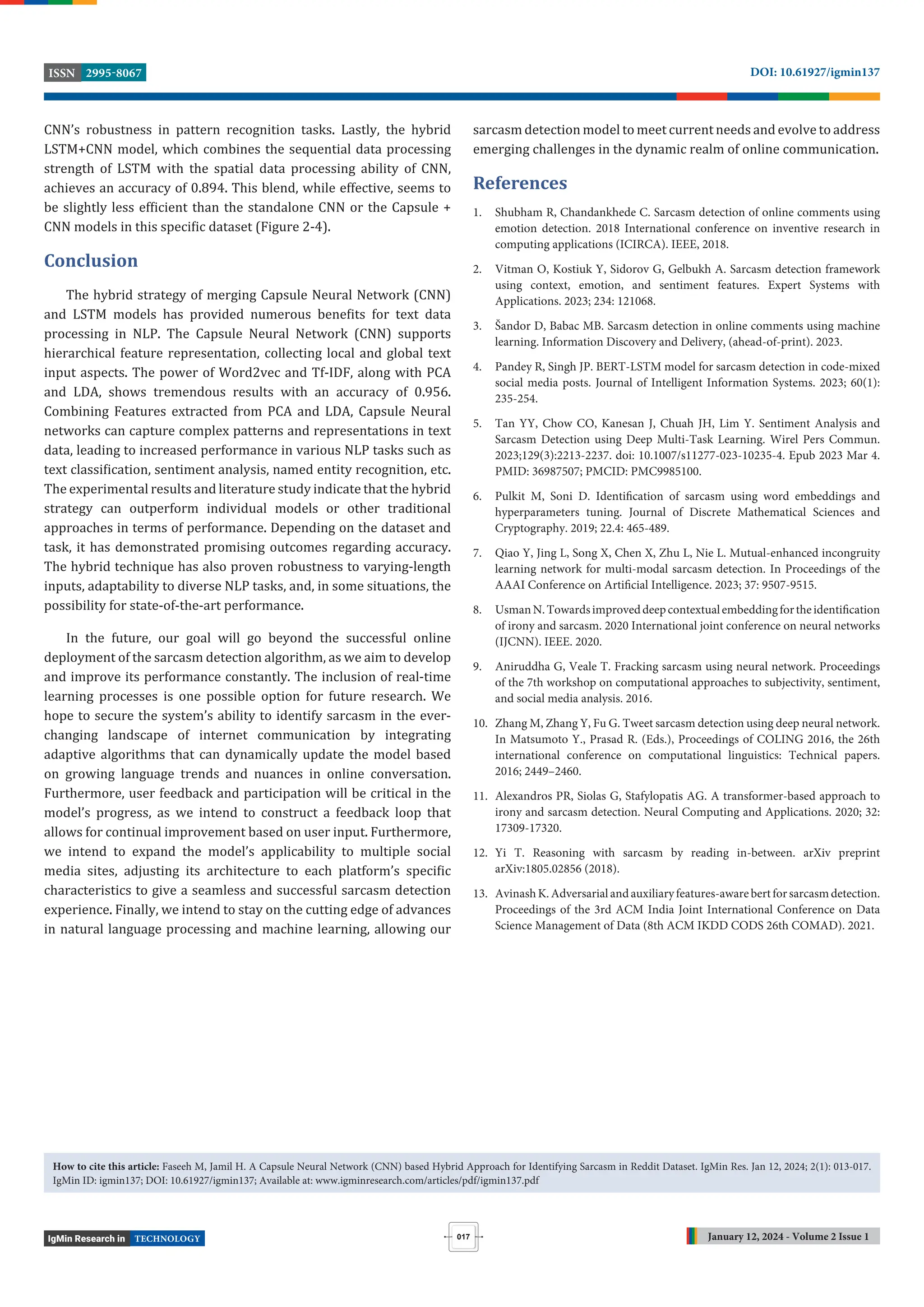 AI Meets Humor: Hybrid Models for Sarcasm Detection | PDF