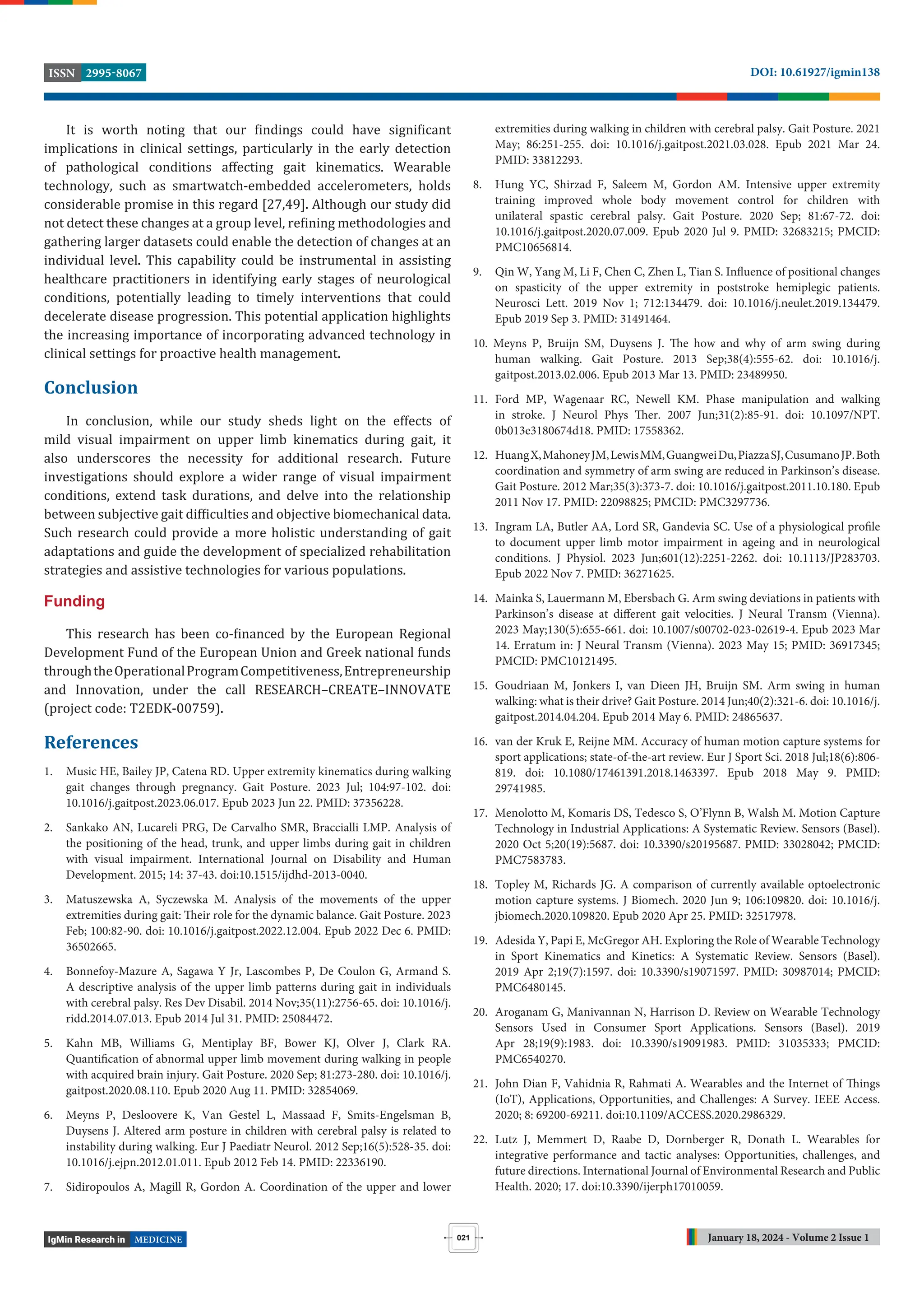 Breaking Down Motion: Studying the Impact of Visual Impairment | PDF
