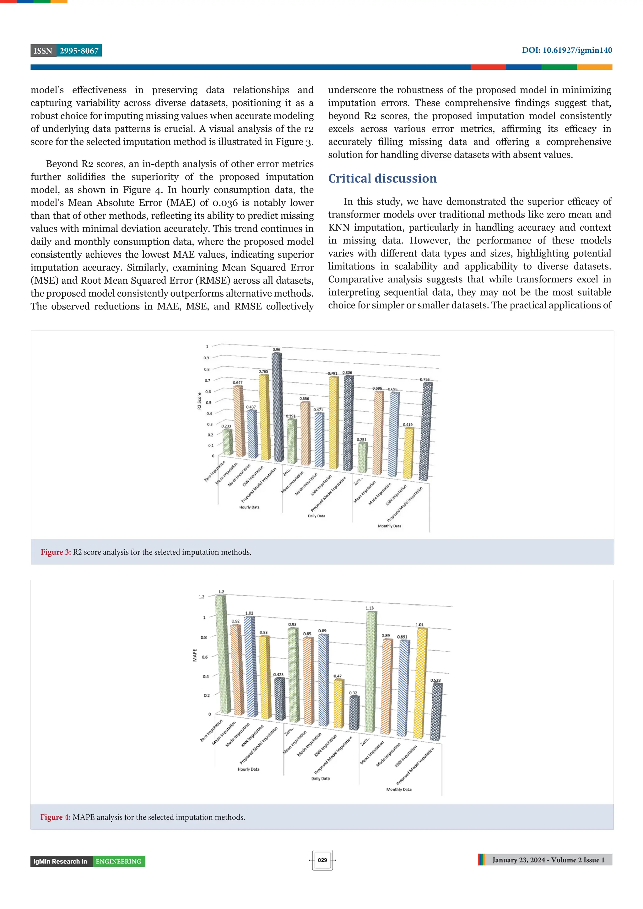 Transforming Data Integrity: Advanced Missing Value Imputation with AI | PDF