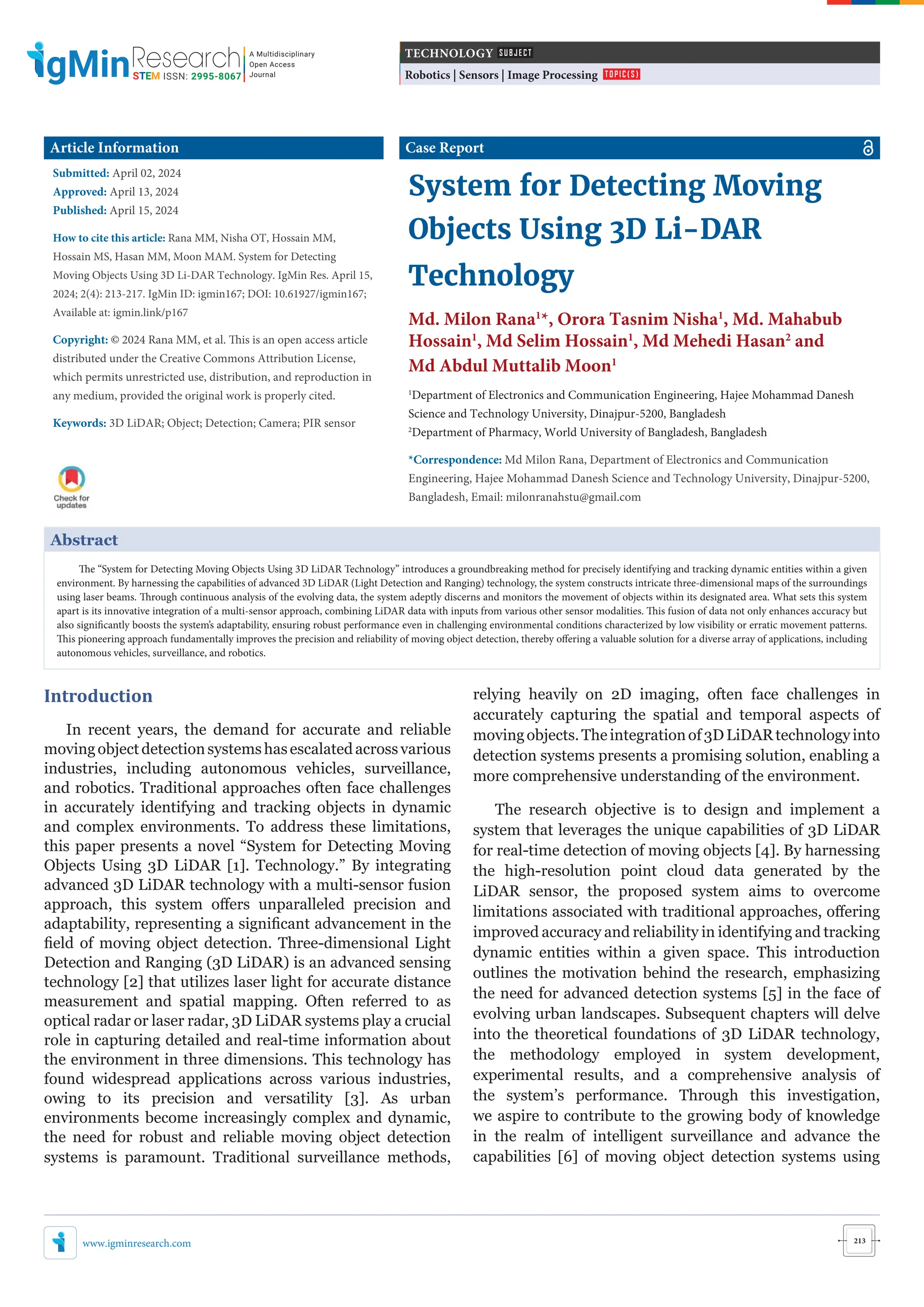 3d Lidar In Action Enhancing Object Detection Across Industries Pdf