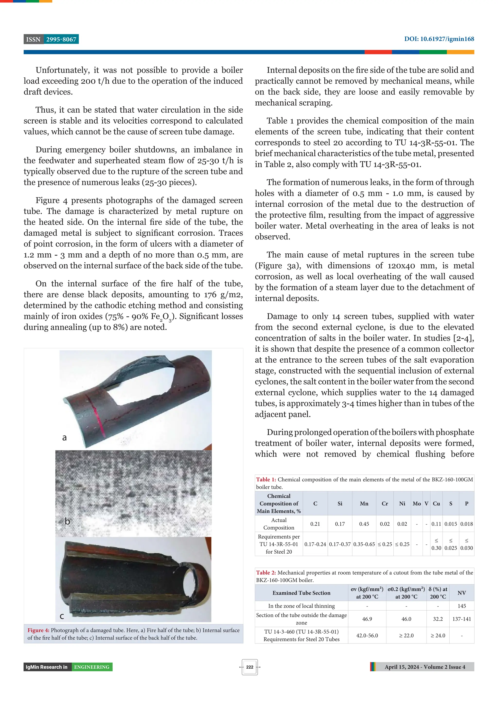 Screen Tube Failures Explained: A Case Study of BKZ Boilers | PDF