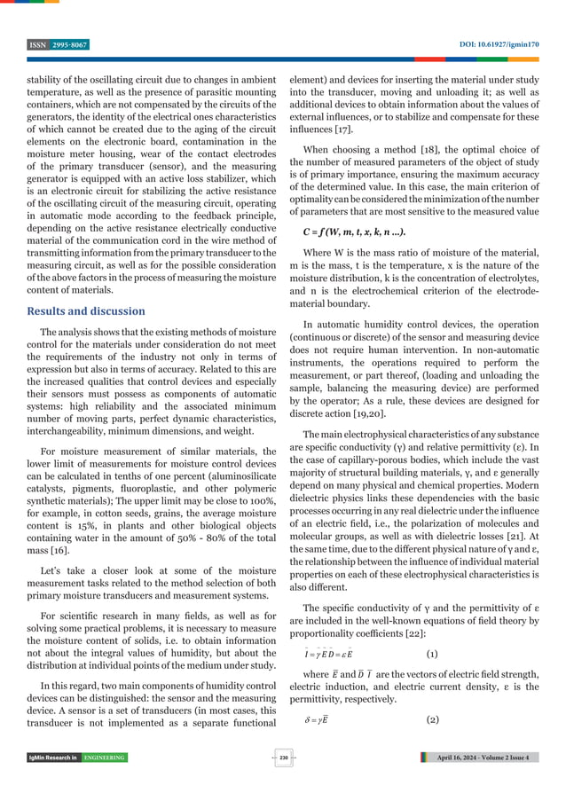 Moisture Matters: Enhancing Grain Quality Through Automated Systems | PDF