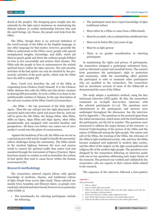 "The Forgotten Guardians: Dibia and the Igbo Metaphysical Economy" | PDF