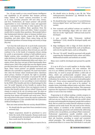 "Reimagining AI Through Cybernetics: Challenges and Opportunities" | PDF