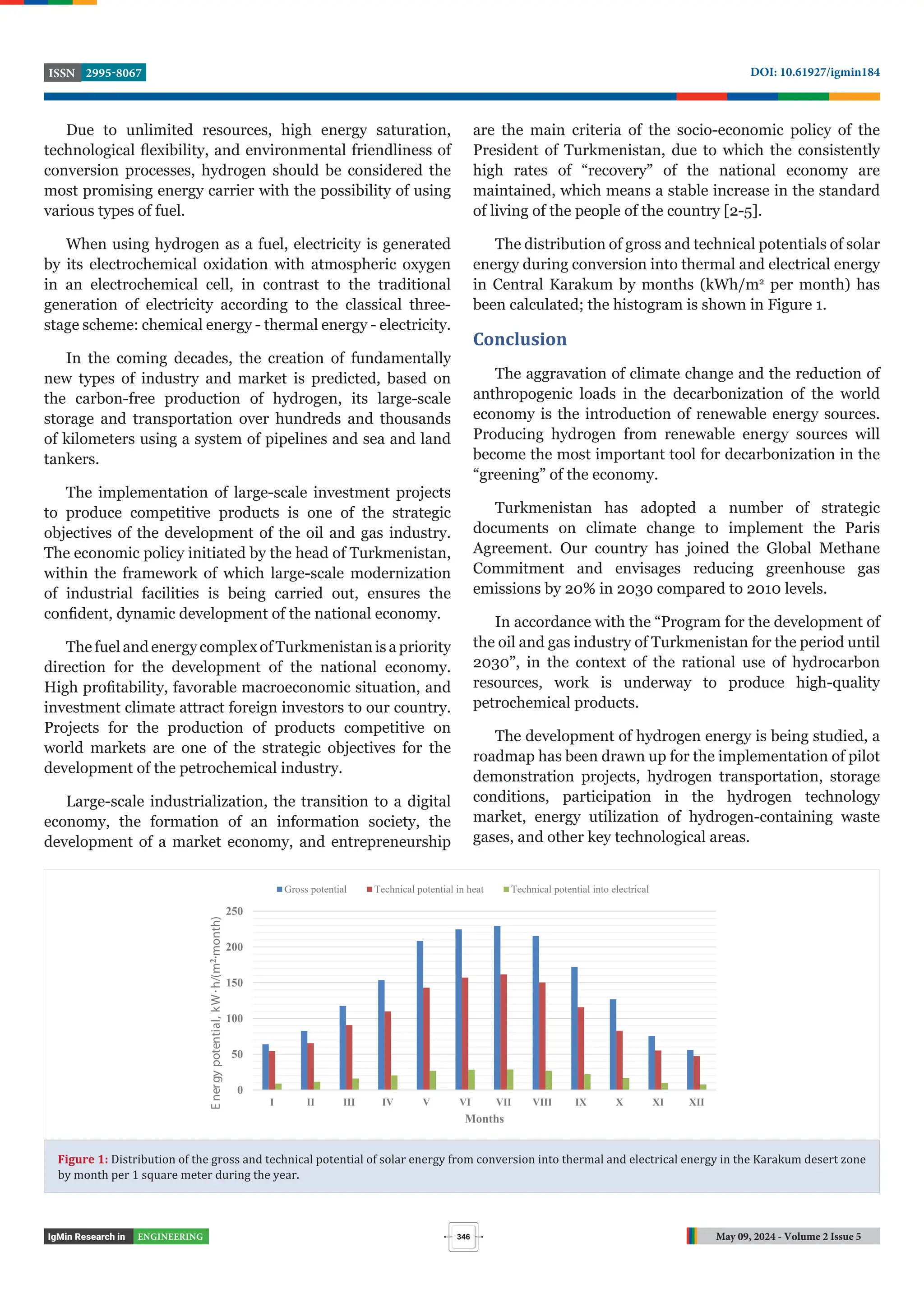 "Turkmenistan’s Path to Green Growth and Climate Resilience" | PDF